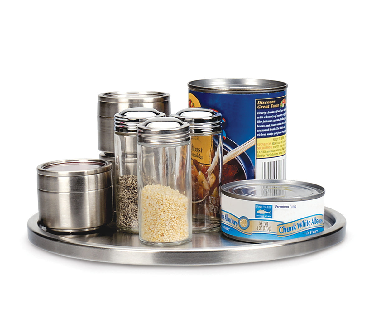 RSVP Stainless Steel Turntable – Kitchen Bits
